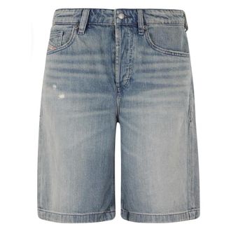 Diesel Damen, Shorts, Blau, W27Gr&ouml;&szlig;e