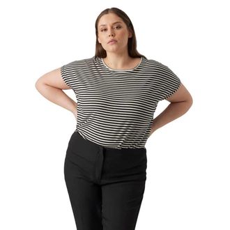 Vero Moda VMAYA Plain SS TOP Stripe GA NOOS Curve