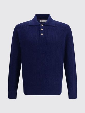 Brunello Cucinelli Polo BRUNELLO CUCINELLI Homme couleur Bleu