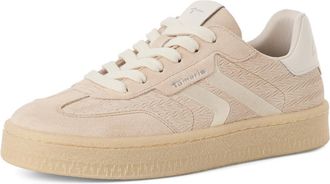 Tamaris Damen Sneaker Low Cut, braun (Antelope),42