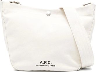 A.P.C. A.p.c., Femme, Sacs, Blanc, Taille: ONE Size Journal Small Satchel