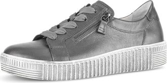 Gabor Damen Low-Top Sneaker, Frauen Halbschuhe,Turnschuhe,Laufschuhe,schn&uuml;rschuhe,schn&uuml;rer,Business,Freizeit,antiksilber(Smoky),38.5 EU / 5.5 UK