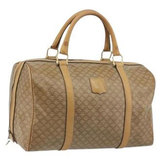 Celine Pre-owned Vintage Boston Bag - Femme - Pre-owned - Beige - Taille: ONE Size