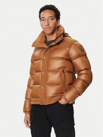 Blauer &Uuml;bergangsjacke Perkins 26WBLUC02170 Braun Regular Fit