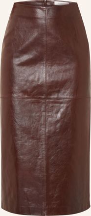 Sportmax Sportmax Lederrock Lappole rot