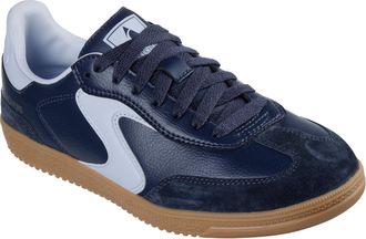 Skechers Easy Going Damen-Sneaker, sanfter Herbst, Navy / Hellblau, 9.5