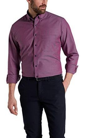 Eterna Homme Chemise &agrave; Carreaux Vichy Modern FIT 59 Sunset Red 46_H_59