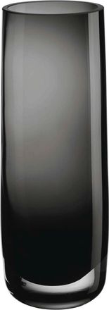 ASA Vase, Dunkelgrau, Glas, 22 cm, Dekoration, Vasen, Glasvasen