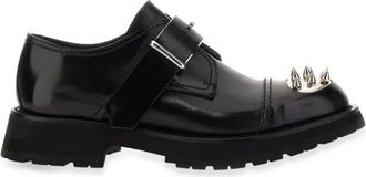 Alexander McQueen Studded Derby Loafer - Gr. 39 (EU) - in Schwarz