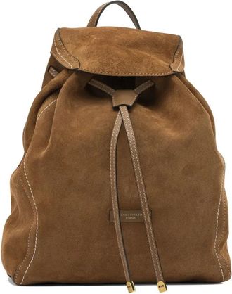 Gianni Chiarini Rucks&auml;cke - Suede And Leather Backpack - Gr. unisize - in Braun - f&uuml;r Damen