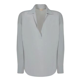 Blanca Vita Femme, Blouses et Chemises, Gris, Taille: 44 FR Toles Blouse