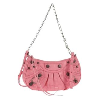 Balenciaga Sac Mini &Eacute;paule Vintage Pre-owned - Femme - Pre-owned - Rose - Taille: ONE Size