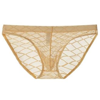 Generic String Homme sous Vetement Homme Sexy &Eacute;rotique Jockstrap Slip Triangle en Mesh Respirant Design Exotique Usage Maison D&eacute;tente Ou Activit&eacute;s Outdoor L&eacute;g