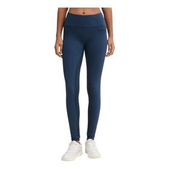 Patrizia Pepe Technische Jersey Leggings - - Trousers - Damen - Blau - S