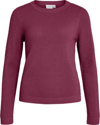 Vila Vidalo O-Neck L/S Knit Top- Noos