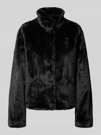 Only Regular Fit Webpelzjacke mit Stehkragen Modell NEWVIDA