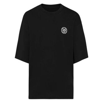 Plein Sport Homme, Tops, Noir, Taille: 2XL T-shirt Col Rond MC