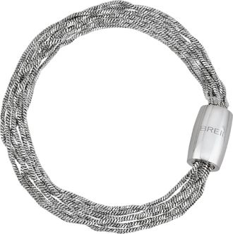 Breil Magnetica-Kollektion, Kleines Eclipse-Armband, mit Poliertem Edelstahl, Micro-Ketten und Paktischem Magnetverschluss, Perfekte Geschenkidee f&uuml;r Frauen