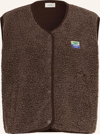 American Vintage American Vintage Teddyfell-Weste braun