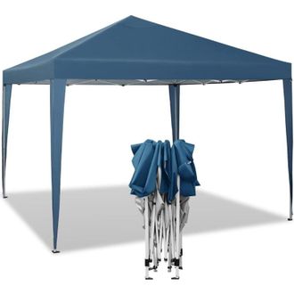 Woltu Tonnelle de Jardin 3x3m WOLTU, Tente Pliante, Protection du Soleil UV 50+, Facile &agrave; Installer Hauteur R&eacute;glable, Beige