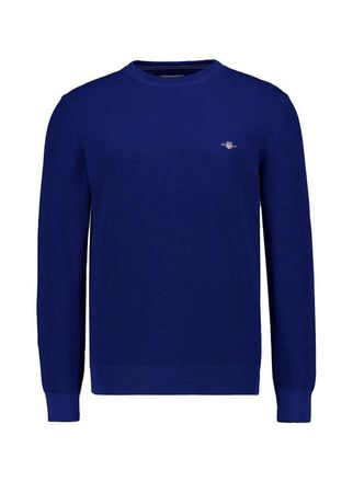 GANT Herren Pullover blau unifarben