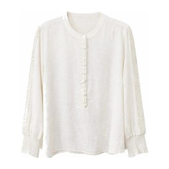 2-Biz Bluse - - Blouses & Shirts - Damen - Wei&szlig; - L