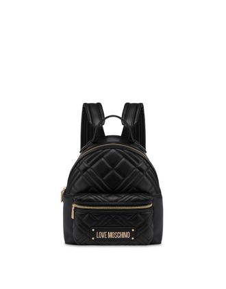 Love Moschino Damen Jc4148pp1mla0000 Rucksack, Schwarz