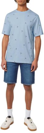 Scotch & Soda Regular Fit Micro AOP T-Shirt