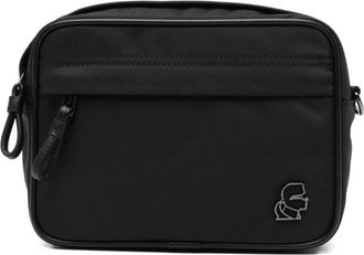 Karl Lagerfeld K/Kameo Logo Umh&auml;ngetasche - - Bags - Herren - Schwarzk - ONE SIZE