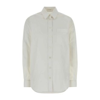 The Row Gavina Shirt - - Blouses & Shirts - Damen - Wei&szlig; - XS