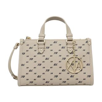 A|X Armani Exchange Sac Bauletto - Femme - Sacs - Beige - Taille: ONE Size