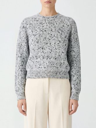 Isabel Marant Pull &agrave; col rond en coton &agrave; imprim&eacute; abstrait et &eacute;paules tombantes