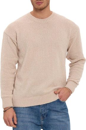 Red Bridge Strickpullover by Spruse Rundhals Strickpullover modern Casual Look Boucl&eacute;-Struktur, Rundhalsausschnitt, Rippb&uuml;ndchen
