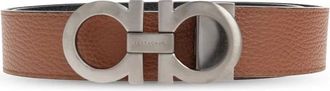 Ferragamo Homme, Accessoires, Brun, Taille: 105 CM Double Adjus Belt