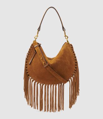 Isabel Marant Bandouliere Oskan Soft Zip Cognac
