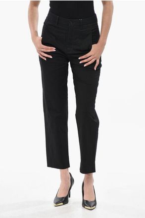 Woolrich Solid-Color Stretch Cotton Trousers size 26