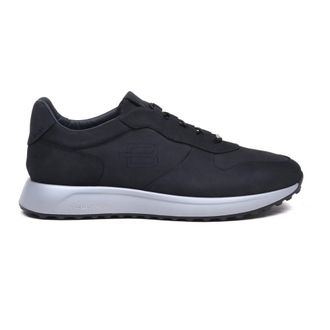 Baldinini Nubuck Sneaker - - Shoes - Herren - Blau - 43 EU