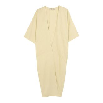 Cortana Culta- langer &uuml;bergro&szlig;er Sandmantel - - Knitwear - Damen - Beige - M