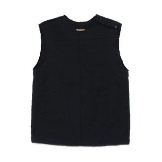 N&deg;21 &Auml;rmellose Oberteile - - Tops - Damen - Blau - S