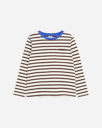 Arket Langarm-T-Shirt -Blau
