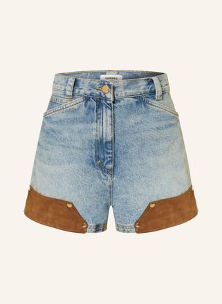Sandro Sandro Jeansshorts Mit Nieten blau