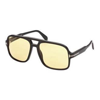Tom Ford unisex, Accessoires, Noir, Taille: 60 MM Falconer-02 Lunettes de soleil