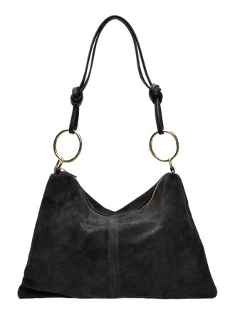 Luisa Vannini Schwarz Rindsledertasche