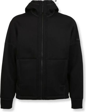 Stone Island Homme, Vestes, Noir, Taille: XL Scuba Fleece Sweat &agrave; capuche