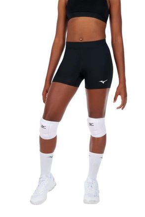 Mizuno Damen Vortex V2 Volleyball Shorts, Schwarz, S