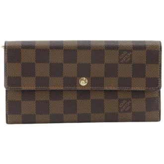 Louis Vuitton Pre-owned Long Wallet (Bi-Fold) - - Pre-owned - Damen - Braun - ONE SIZE
