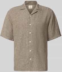 Redefined Rebel Regular Fit Leinenhemd mit Reverskragen Modell DYLAN