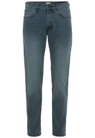 Camel Active Herren Slim Fit 5-Pocket Jeans Blau-Grün, menswear-36/30
