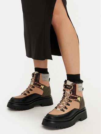 Pepe Jeans London Schn&uuml;rschuhe PLS50526 Beige