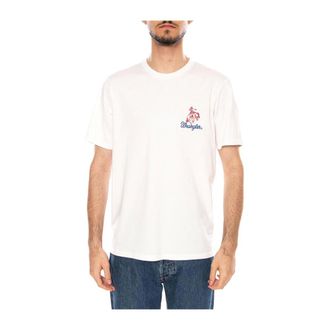 Wrangler Homme, Tops, Blanc, Taille: S T-Chemises